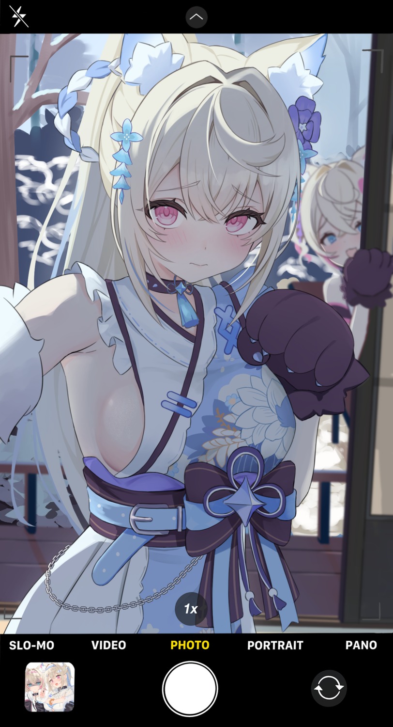 melvis hololive hololive english fuwawa abyssgard mococo abyssgard animal ears inumimi japanese ...